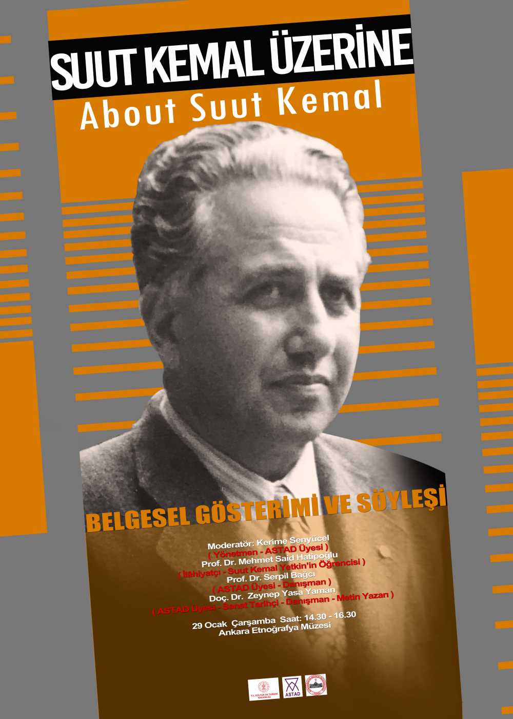 "SUUT KEMAL ÜZERİNE" BELGESEL FİLM GÖSTERİMİ VE SÖYLEŞİ | Türkiye