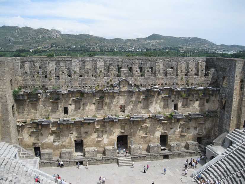 aspendos antik kenti antalya görsel sahibi antalya müzesi müdürlüğü