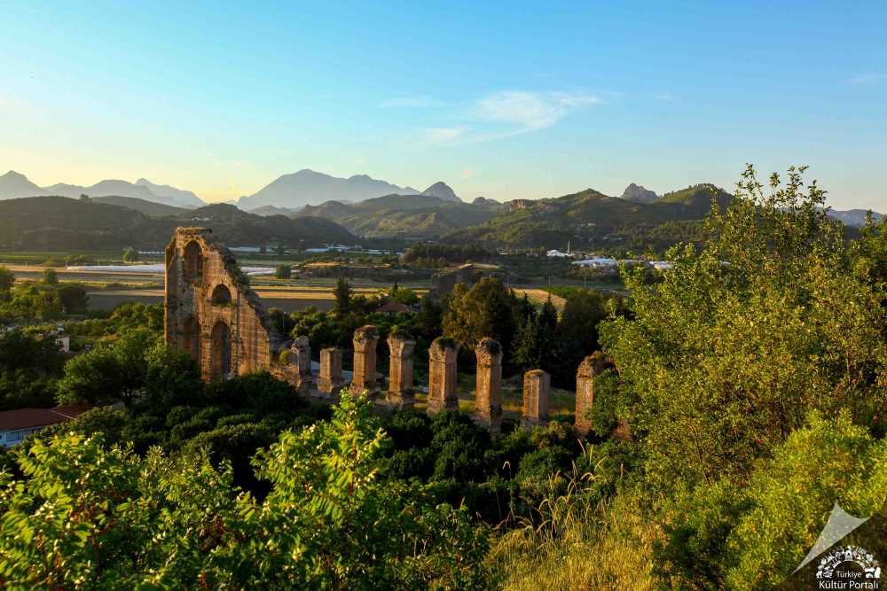 aspendos su kemerleri görsel sahibi tanıtma genel müdürlüğü arşivi ...