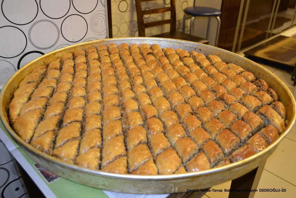 tavas baklavası görsel sahibi denizli il kültür ve turizm müdürlüğü